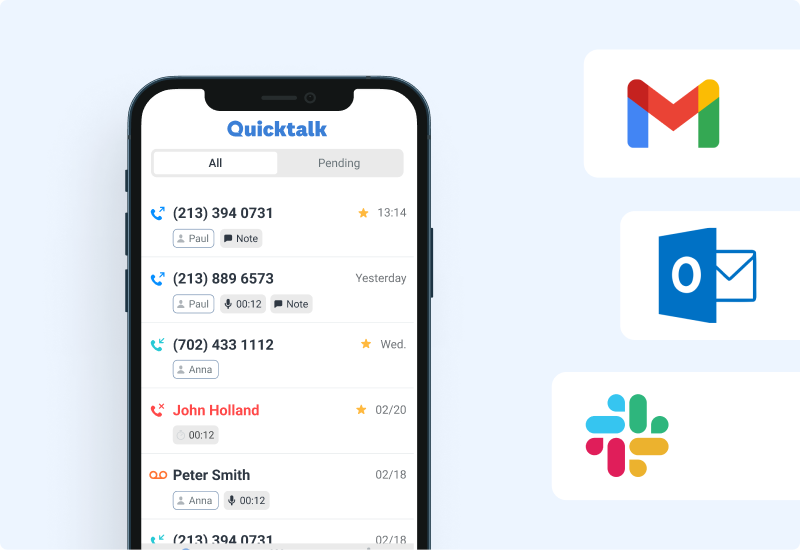 Quicktalk I El software de telefonía para pequeñas empresas