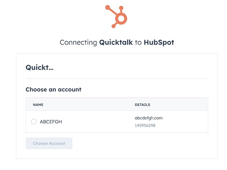 How to Connect Quicktalk and Hubspot | Integration Guide